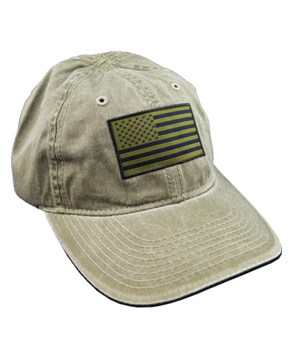 Reggie Matthews Cap / American Flag. O.D. Green. - Hats and Shirts - Shop